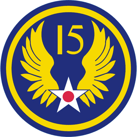 15th Air Force Decal - Numbered Air Force Vinyl Tranfers - PriorService.com