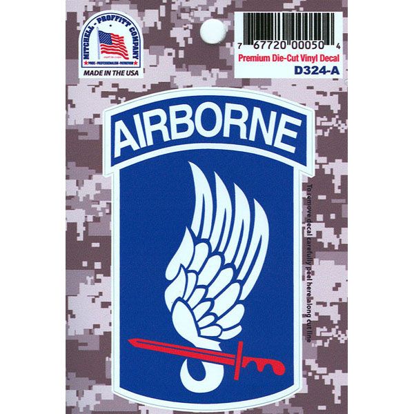173rd Airborne Brigade Camo Decal - 173rd Airborne Brigade - PriorService.com