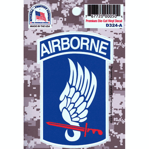 173rd Airborne Brigade Camo Decal - 173rd Airborne Brigade - PriorService.com