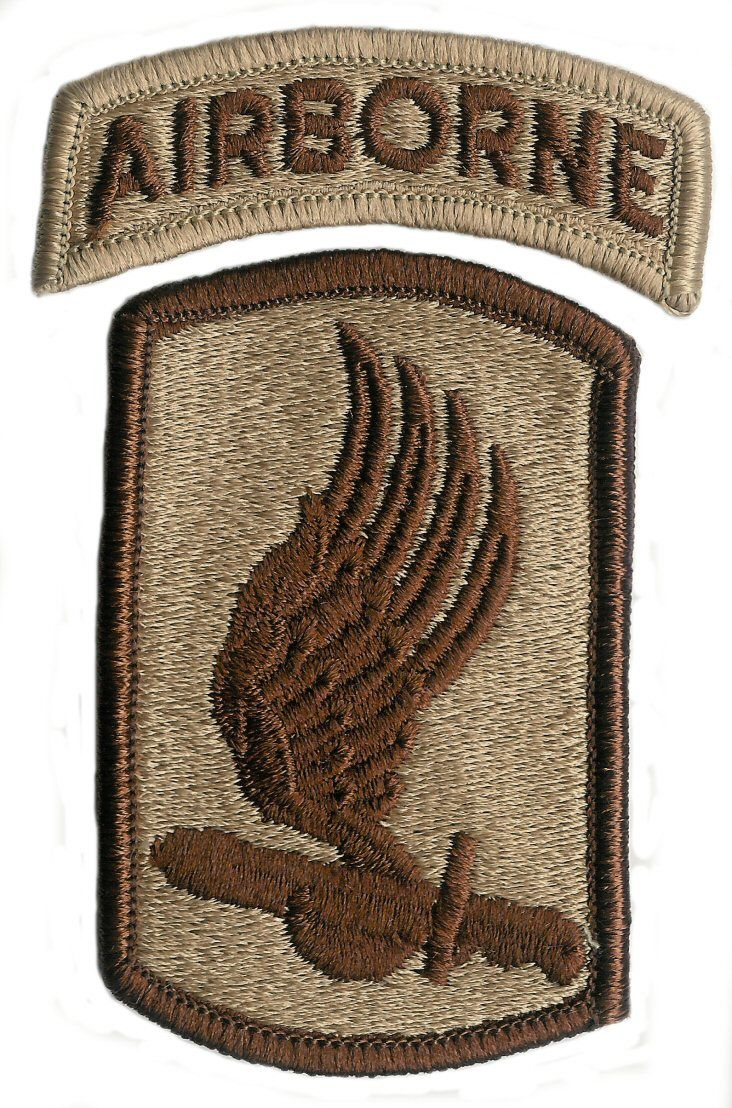 173rd Airborne Brigade Desert Patch - 173rd Airborne Brigade ...