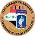 173rd Airborne Brigade OIF Decal - Operation Iraqi Freedom Decals - PriorService.com