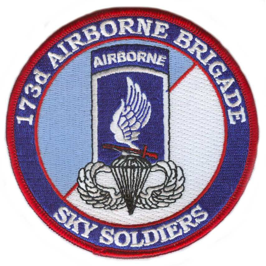 173rd Airborne Brigade Patch with Jump Wings - 173rd Airborne Brigade - PriorService.com