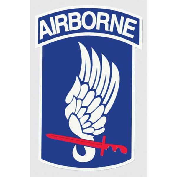173rd Airborne Decal - 173rd Airborne Brigade - PriorService.com