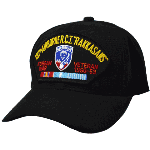 187th Airborne Korean War Veteran Cap - Other US Army Unit Caps ...