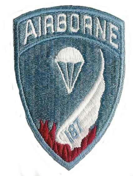 187th Airborne Regimental Combat Team Patch - 187th Airborne Regiment ...