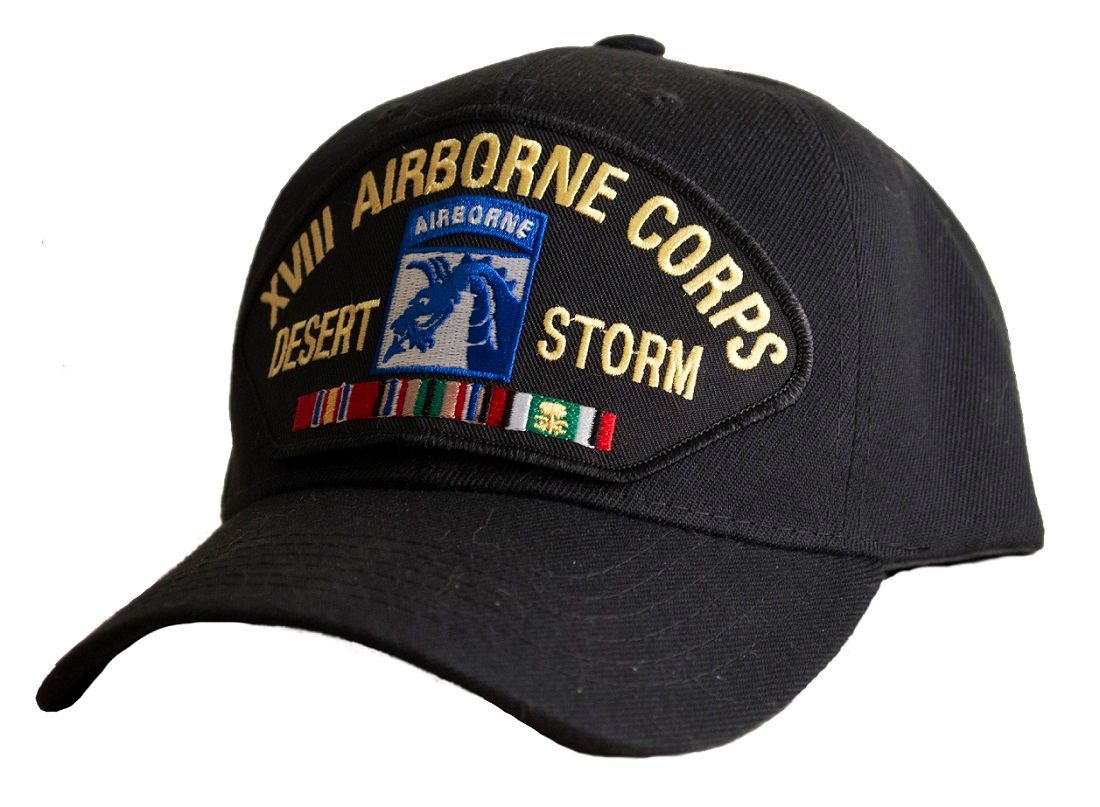 18th Airborne Corps Desert Storm Cap - Desert Storm Veteran Ball Caps ...