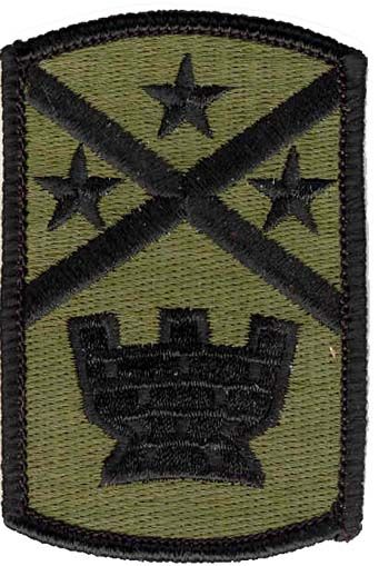 194th Engineer Brigade Patch - Subdued - 194th Engineer Brigade ...