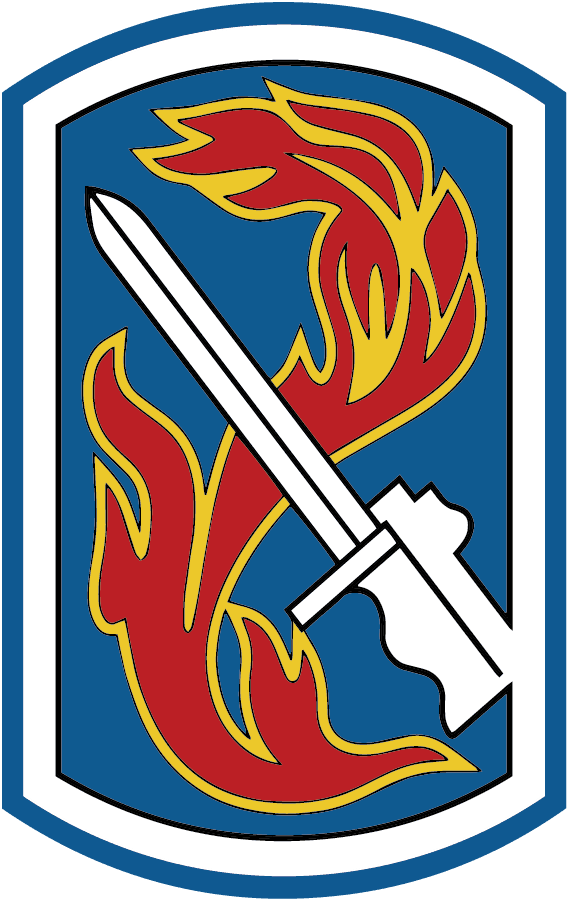 198th Infantry Brigade Decal