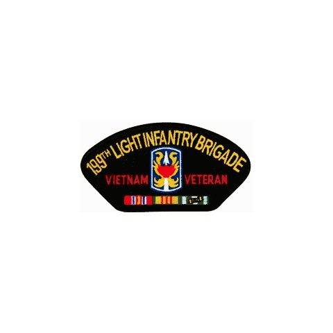 199th Light Infantry Brigade Vietnam Veteran Hat Patch - Army Hat ...
