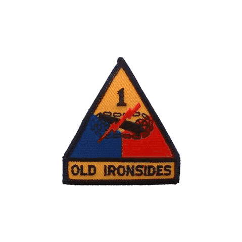 1st Armored Division 4" Patch - 1st Armored Division Patches ...