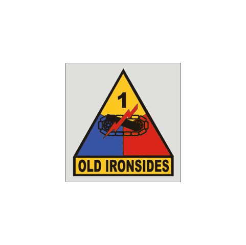 1st Armored Division Decal - 1st Armored Division Decals - PriorService.com