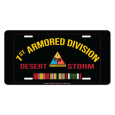 Desert Storm License Plates , Military Gifts and more at PriorService.com