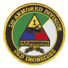 1st Armored Division Patches , Military Gifts and more at PriorService.com
