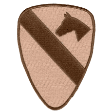 1st Cavalry Division Patch
