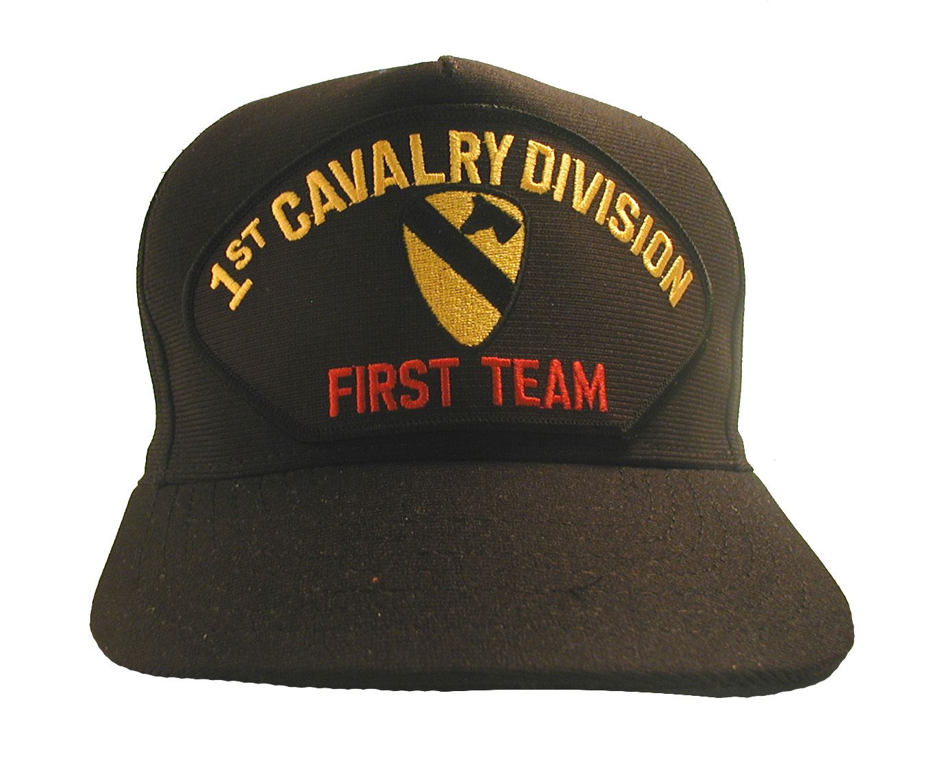 1st Cavalry Division "First Team" Cap - 1st Cavalry Caps - PriorService.com