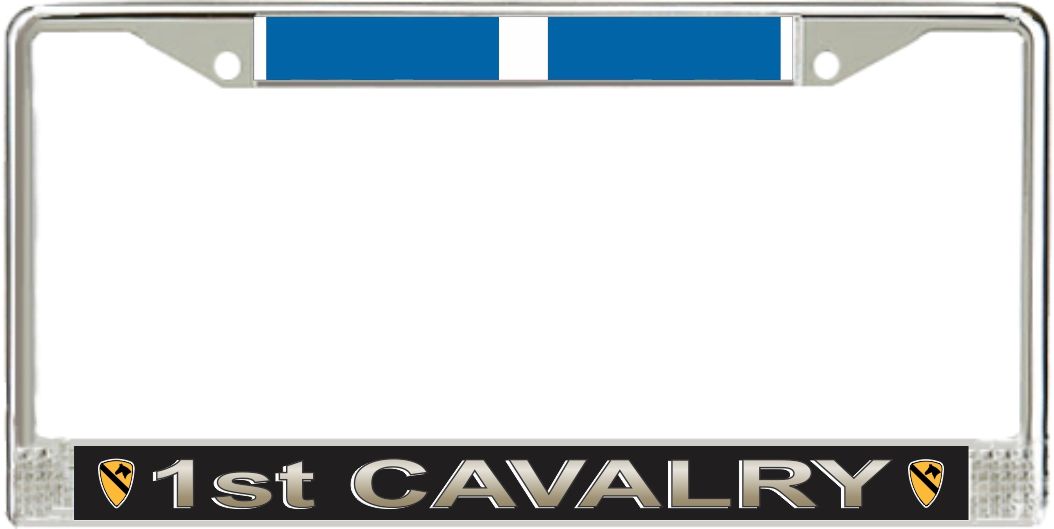 1st Cavalry Division Korea Veteran Service Ribbon License Plate Frame ...