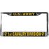 1st Cavalry Division License Plate Frame - 1st Cavalry License Plates ...
