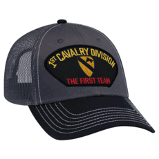 Combat Engineer Gray Mesh Back Cap - New Gray Mesh Caps - PriorService.com