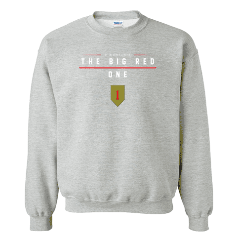 1st Infantry Division Big Red One Sweatshirt - New US Army Sweatshirts ...