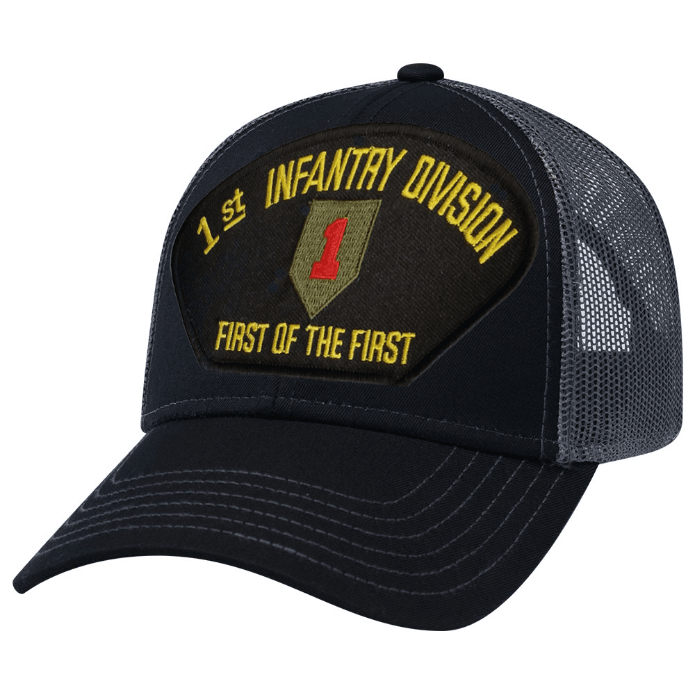 1st Infantry Division Mesh Back Cap - 1st Infantry Caps - PriorService.com