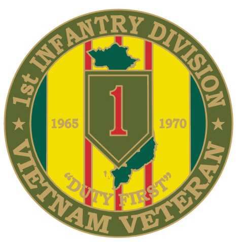 1st Infantry Division Vietnam Veteran Pin - 1st Infantry Pins ...