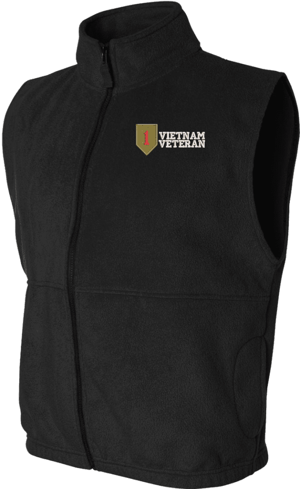 1st Infantry Division Vietnam Veteran Sierra Pacific Full-Zip Fleece ...