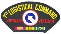 1st Logistical Command Vietnam Vet Hat Patch - Army Hat Patches ...