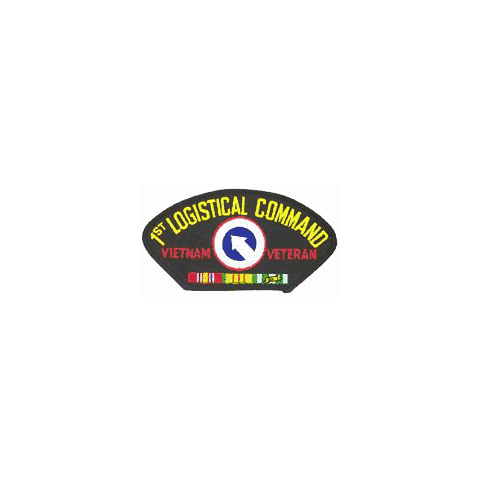 1st Logistical Command Vietnam Vet Hat Patch - Army Hat Patches ...