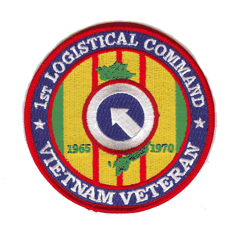 1st Logistical Command Vietnam Veteran Patch - New Vietnam Veteran ...