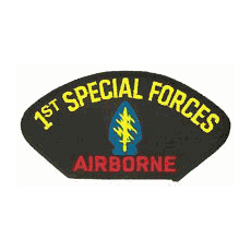 1st Special Forces Patch W/ Airborne Tab Patch - Special Forces Patches ...
