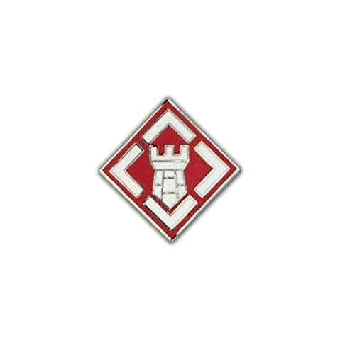 20th Engineer Brigade Pin - 20th Engineer Brigade - PriorService.com