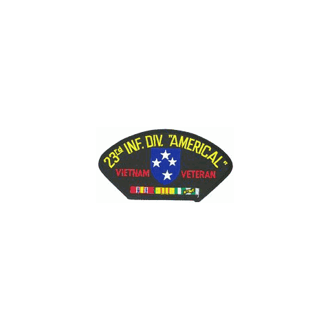 23rd Inf. Div Americal Vietnam Vet Hat Patch - 23rd Infantry Division ...