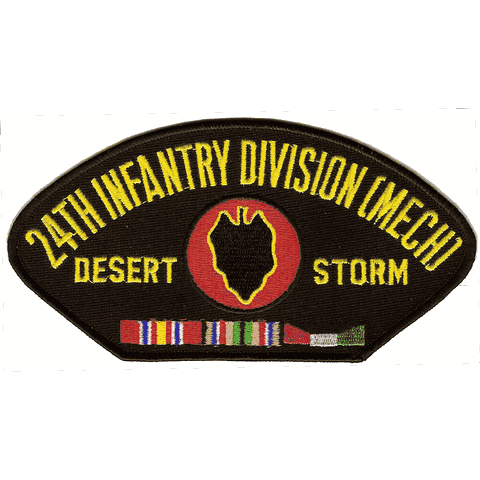 24th Infantry Division Desert Storm Patch - US Army Infantry Division ...