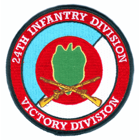 24th Infantry Division with Rifles Patch - 24th Infantry Division ...