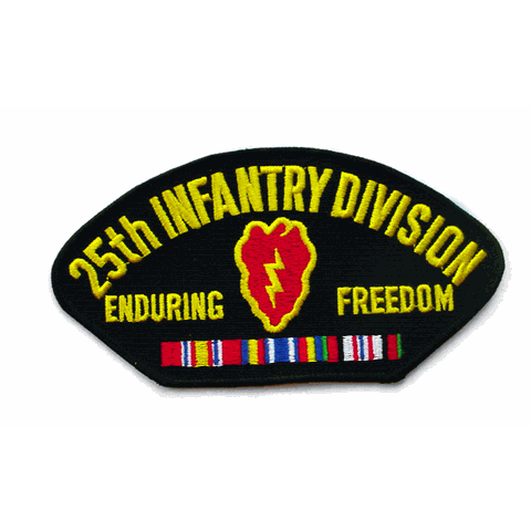 25th Infantry Division Enduring Freedom Patch - Enduring Freedom Hat ...