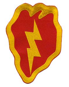 25th Infantry Division Large Patch - 25th Infantry Division ...