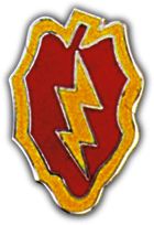 25th Infantry Division Pin - 25th Infantry Division - PriorService.com