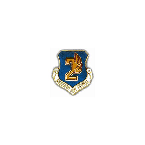 2nd Air Force Pin - 2nd Air Force - PriorService.com