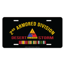 Desert Storm License Plates , Military Gifts and more at PriorService.com