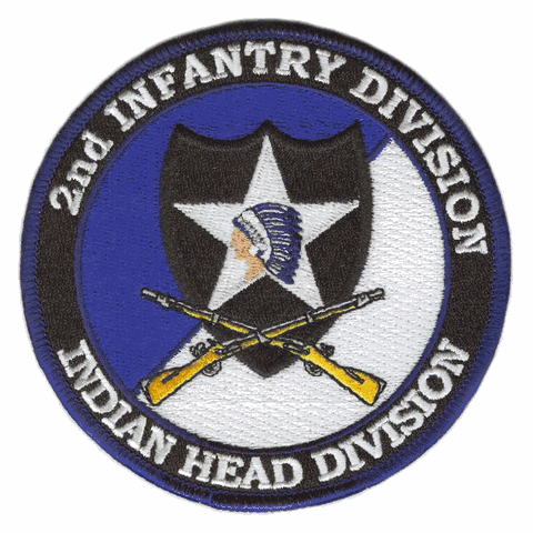 2nd Infantry Division Patch with Rifles - 2nd Infantry Division ...
