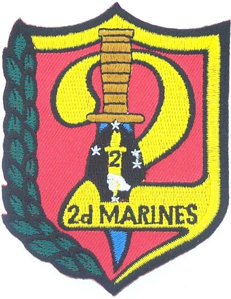 2nd Marine Regiment Patch - 2nd Marine Regiment - PriorService.com