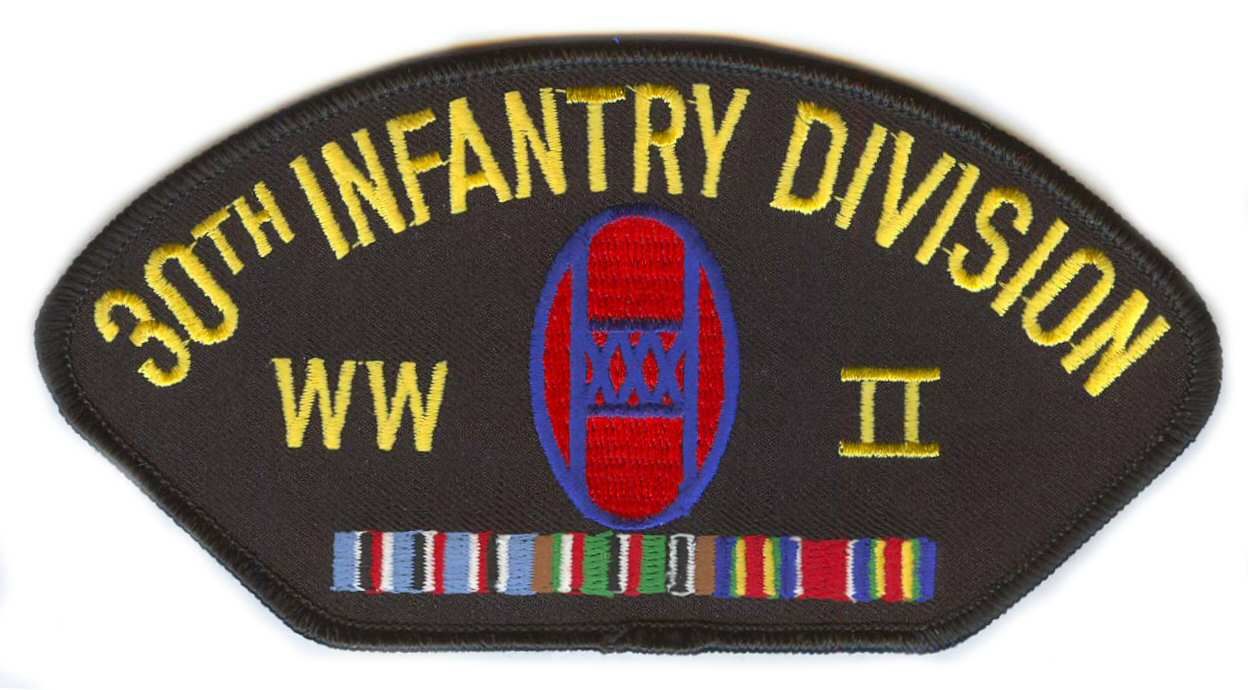 30th Infantry Division WWII Hat Patch - 30th Infantry Division ...