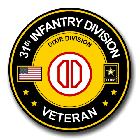 31st Infantry Division Veteran Decal - US Army Division Veteran Decals ...