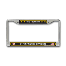 US Army Division Veteran License Plate Frames , Military Gifts and more ...