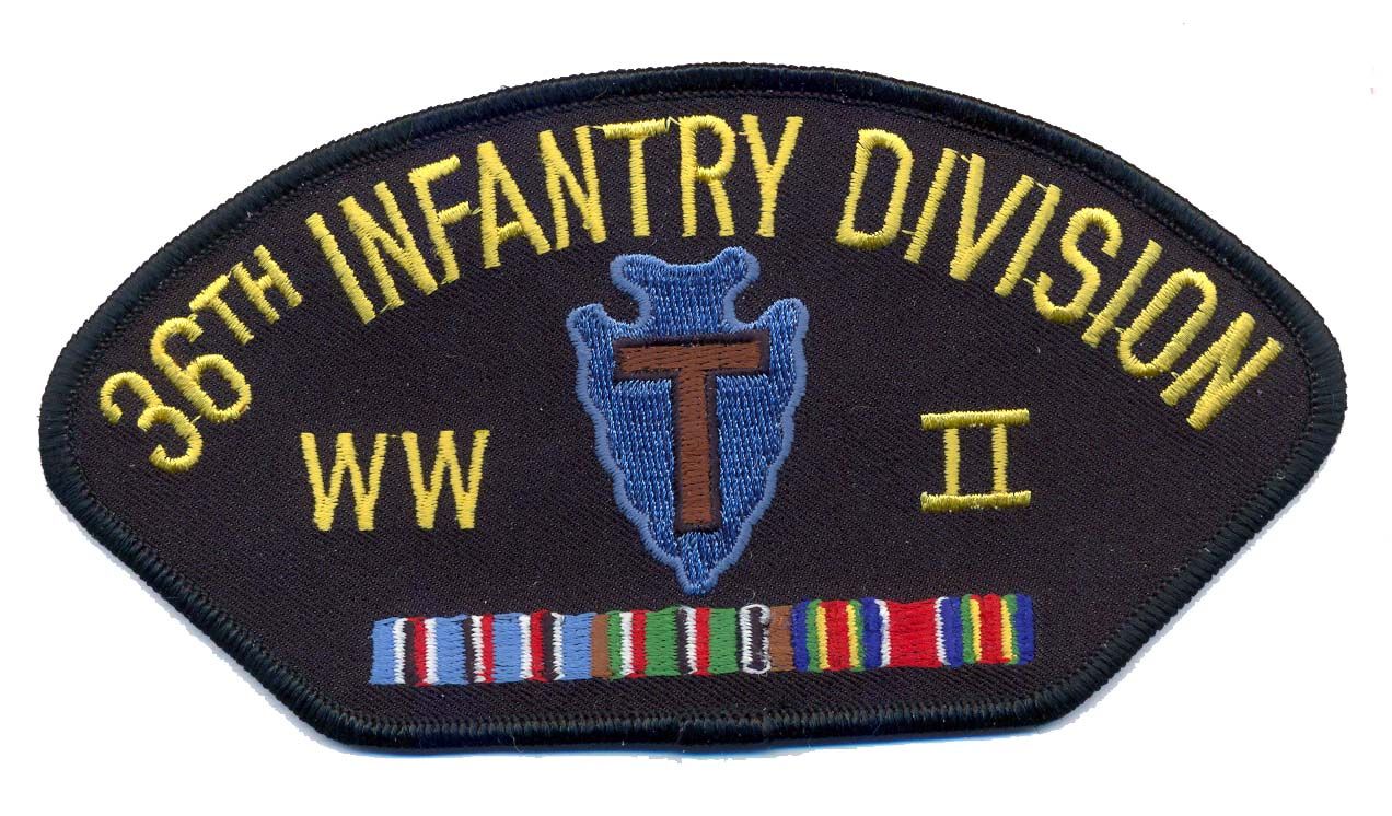 36th Infantry Division WWII Patch - US Army Infantry Division Patches ...