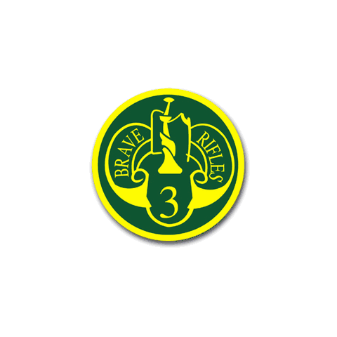 3rd Armored Cavalry Vinyl Transfer Decal - 3rd Armored Cavalry Regiment ...