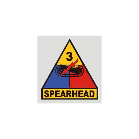 3rd Armored Division Decal - 3rd Armored Division - PriorService.com