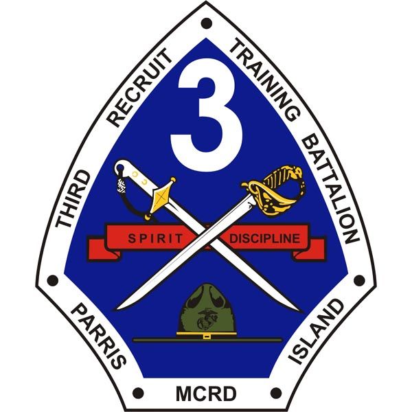 3rd Battalion/Parris Island Decal - More Marine Unit Decals ...