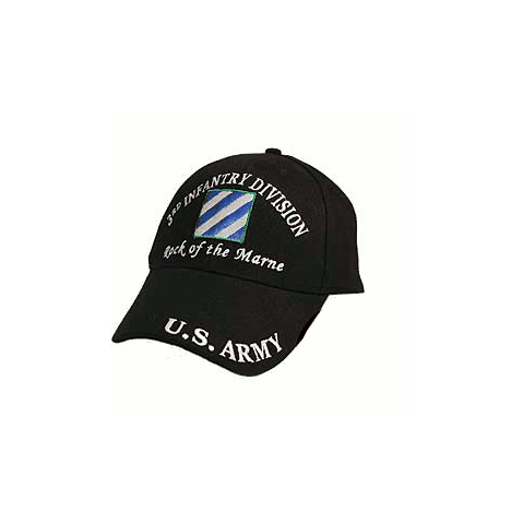 3rd Infantry Division Embroidered Ball Cap - US Army Division Caps ...