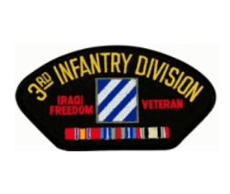 3rd Infantry Division Iraqi Freedom Veteran Patch - US Army Infantry ...